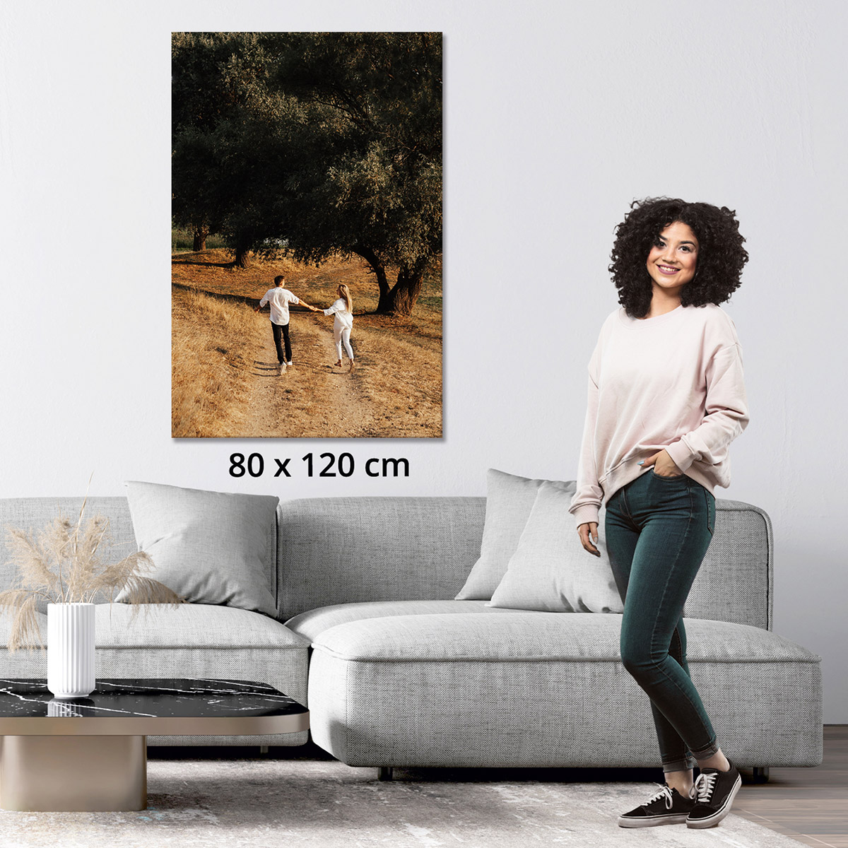 Tablou personalizat vertical cu poza ta | LaGalerie.ro